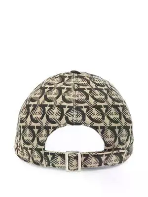 FERRAGAMO Gancini-motif Baseball Cap