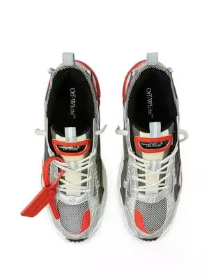 Off-White Panelled Lace-up Sneakers