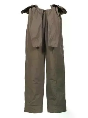 OPEN YY Gathered Trousers - Brown