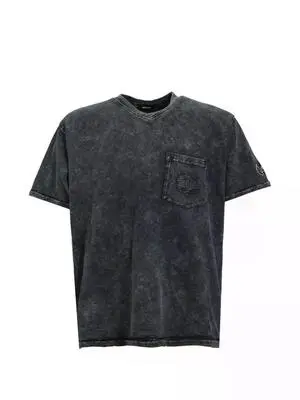 BREATH Eagle-patch V-neck T-shirt