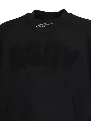 ALPINESTARS Logo-embroidered Raw-edge T-shirt