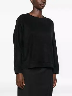 MAISON123 Lisa Long-sleeve Crew Neck Top