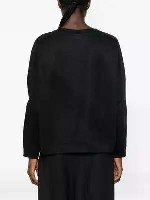 MAISON123 Lisa Long-sleeve Crew Neck Top