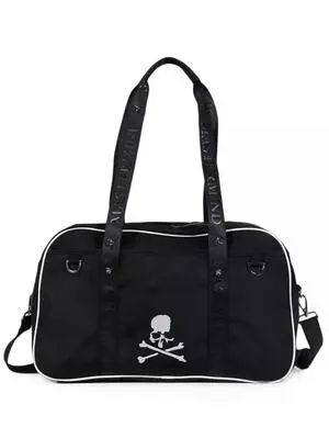 MASTERMIND WORLD Logo-print Piped Tote Bag - Black