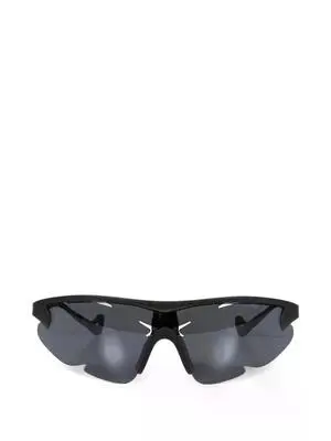 POST ARCHIVE FACTION X District Vision Junya Racer Geometric-frame Sunglasses