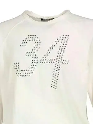 AMBUSH Distressed Star-motif T-shirt