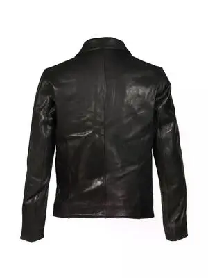 NO/FAITH STUDIOS Leather Zip-up Jacket