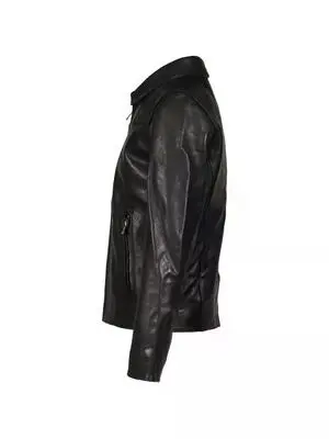 NO/FAITH STUDIOS Leather Zip-up Jacket