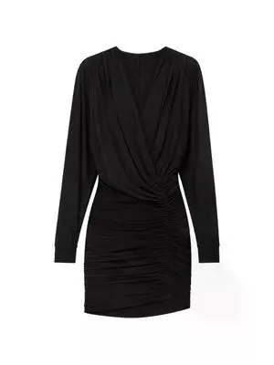 AMAZUIN Amazuïn Draped Wrap-style Mini Dress