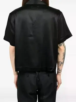 ERNEST W. BAKER Leopard-print Panelled Shirt