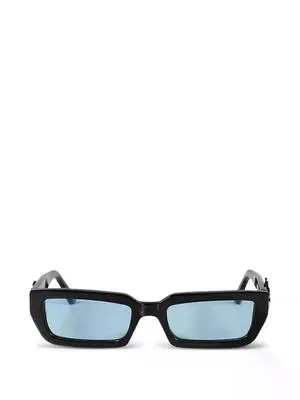 3.PARADIS Le Petit Carré Rectangle-frame Sunglasses - Black