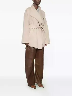 Isabel Marant Étoile Ceaton Belted Shawl-collar Coat