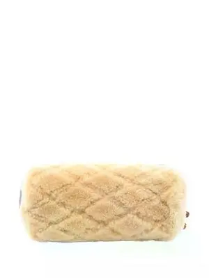 Saint Laurent Mini Sade Quilted Shearling Shoulder Bag