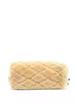 Saint Laurent Mini Sade Quilted Shearling Shoulder Bag