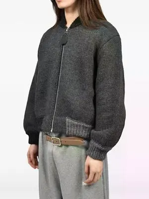 MAGLIANO Knitted Bomber Jacket