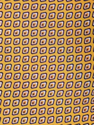 Church's Graphic-print Silk Pocket Square