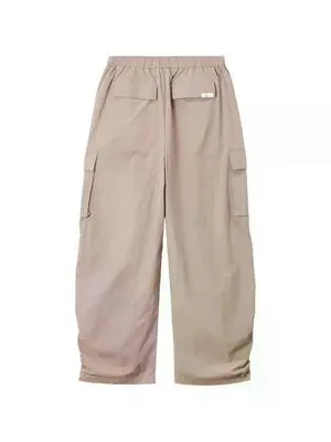 Izzue Ruched Cargo Trousers - Neutrals