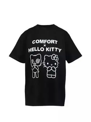 SANRIO Hello Kitty Graphic-print T-shirt - Black