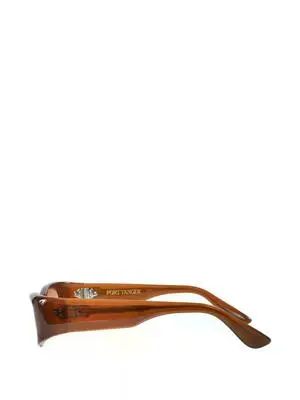 PORT TANGER Leila Rectangle-frame Sunglasses - Brown