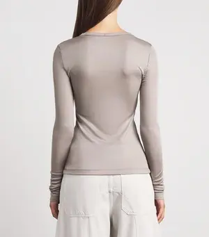 AGOLDE Ribbed Delphi Top