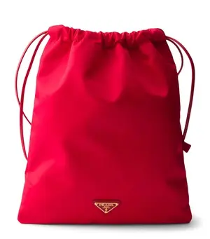 Prada Re-nylon Wish Pouch - Red