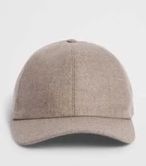 Borsalino Wool-cashmere Hiker Cap - Beige