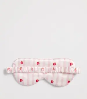 MANITO Mulberry Silk Summer Fruits Eye Mask