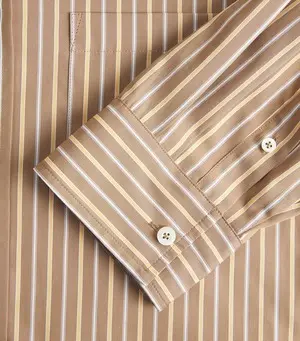 SYSTEM Cotton Stripe Shirt