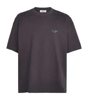 SYSTEM Cotton Logo T-shirt