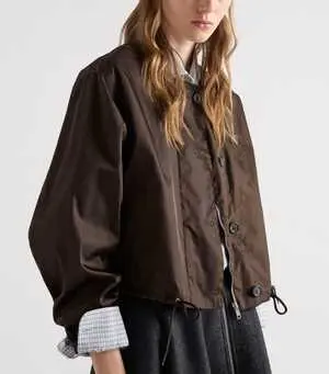 Prada Re-nylon Triangle Blouson Jacket