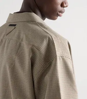 Prada Wool Check Shirt
