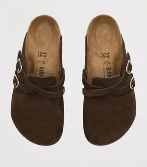 BIRKENSTOCK Suede Blair Clogs