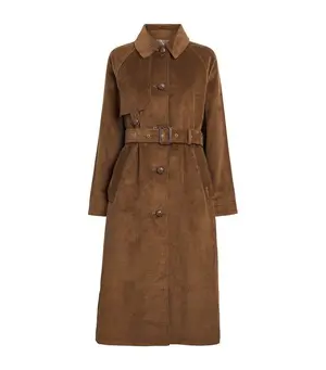 Barbour Corduroy Antonella Trench Coat