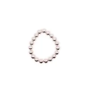 URBANE JEWELRY STUDIO Armour Hematite Bracelet - Silver
