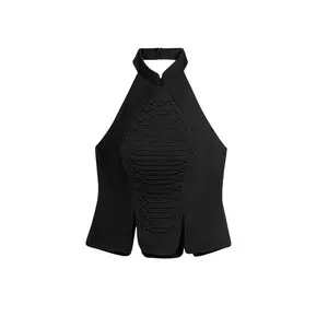 NOCTURNE Halter Neck Structured Top