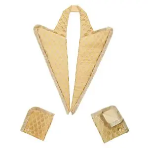Victoria Grant Versailles Tailoring Jewellery Set - Gold/white