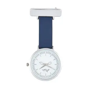 BERMUDA WATCH COMPANY Annie Apple Leather Fob Nurse Watch - Blue