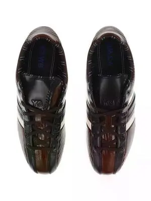 WALES BONNER X Y-3 Lizard-effect Leather Sneakers
