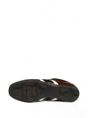 WALES BONNER X Y-3 Lizard-effect Leather Sneakers