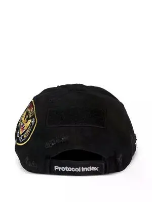 PROTOCOL INDEX Distressed Embroidered Cap