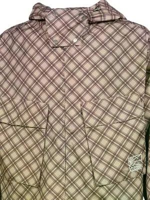 RASSVET Tartan Pattern Hooded Jacket