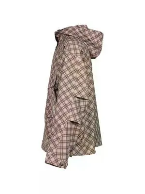 RASSVET Tartan Pattern Hooded Jacket