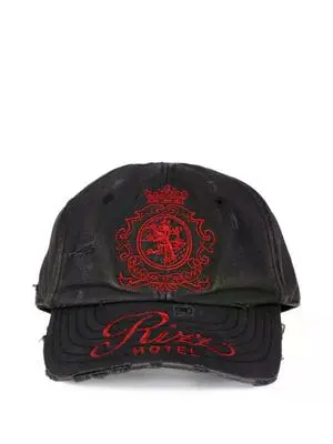 PROTOCOL INDEX Rizz Hotel Distressed Cap - Black