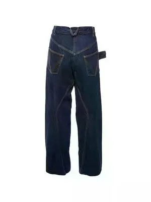 Bottega Veneta Straight-fit Denim Trousers
