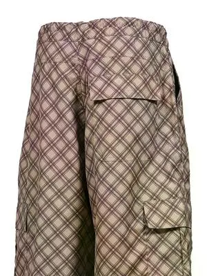 RASSVET Tartan Cargo Trousers