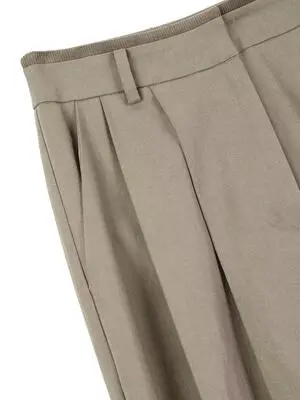STUDIO TOMBOY Pintuck Wide-leg Trousers