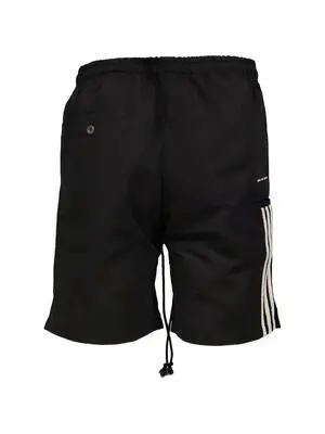 SONG FOR THE MUTE Logo-embroidered Side-stripe Shorts