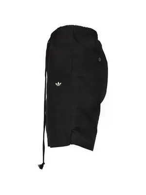 SONG FOR THE MUTE Logo-embroidered Side-stripe Shorts