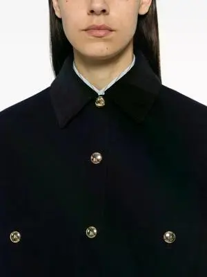 Maje Button-up Wool-blend Jacket