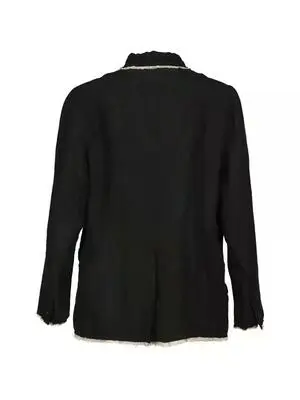 POST ARCHIVE FACTION Drifter Raw-edge Linen Jacket